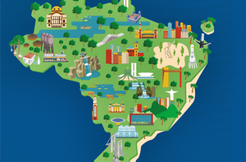 Mapa de Turismo Brasileiro - JDV